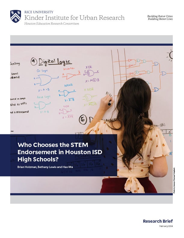 STEM Endorsement and the Pathway to College (Briefs 1-4) | Kinder Institute for Urban Research ...